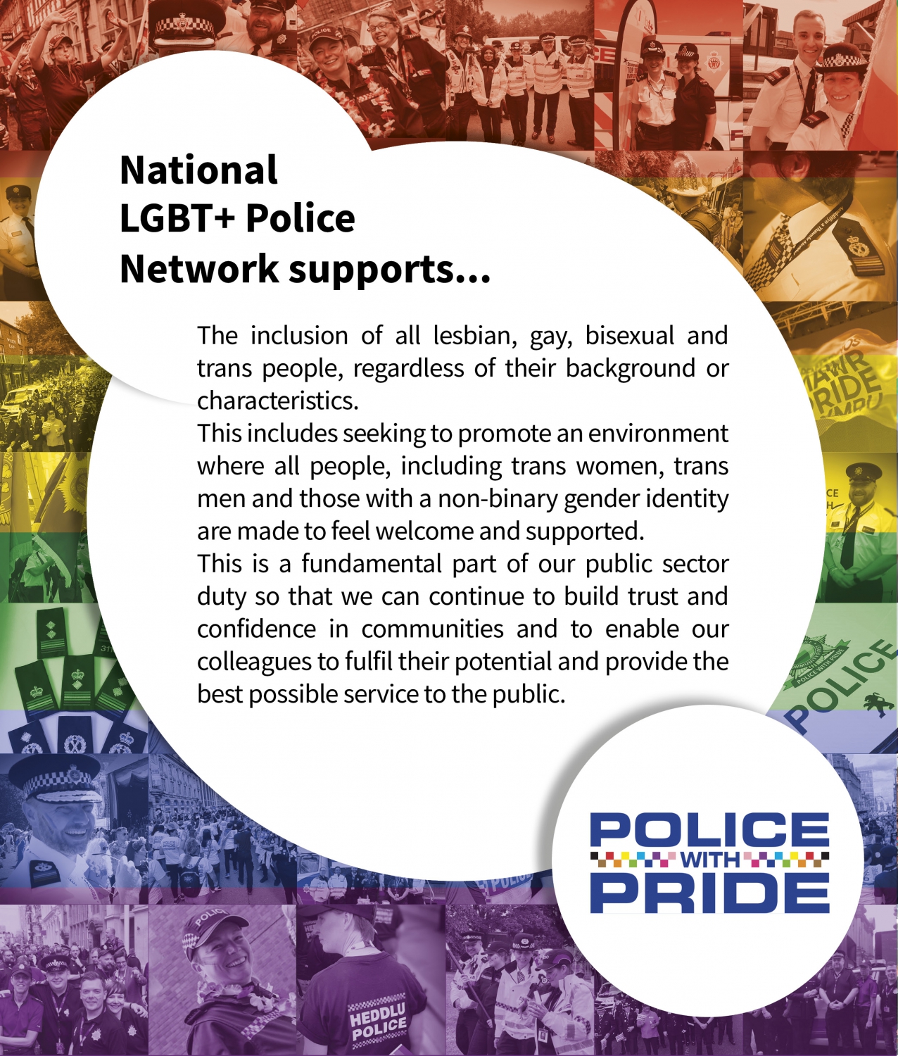 National LGBT+ Police Value Statement – The National LGBT+ Police Network